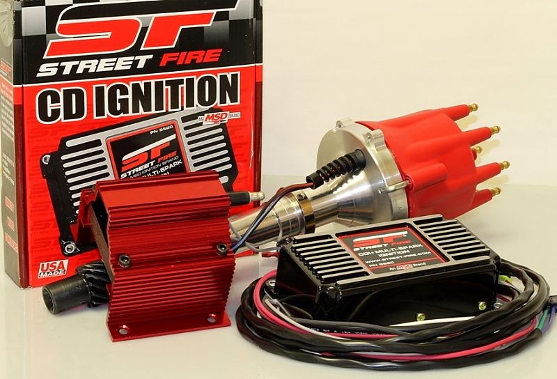 CHEVY MSD CDI IGNITION SYSTEM, TSP PRO BILLET DISTRIBUTOR & COIL SF-IG-KIT